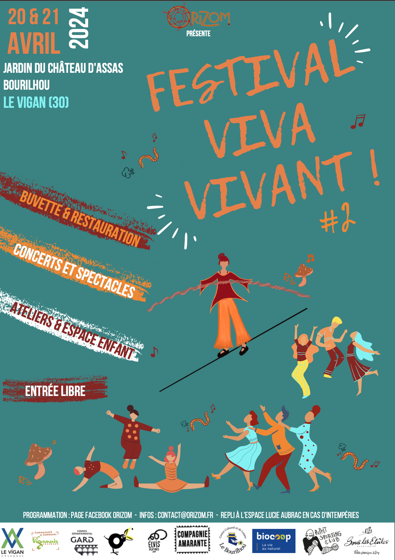 Festival Viva Vivant #2 - Teledraille